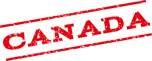 Canada watermark stamp Royalty Free Vector Image