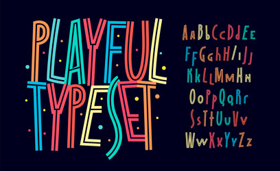 Playful Typography Vector Images (over 4,700)