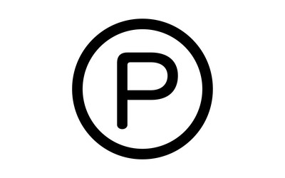 Washing indication icon normal dry cleaning Vector Image