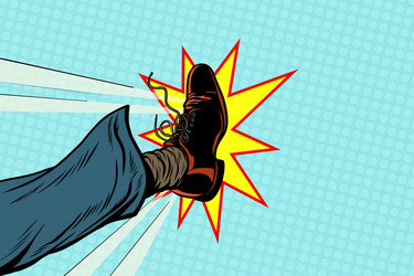 Foot Kicking Vector Images (over 10,000)