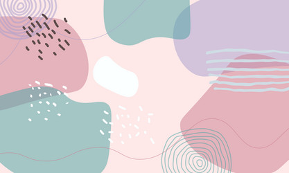 Abstract hand painted pattern background Vector Image