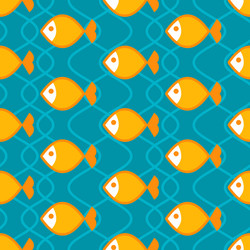 Fish scale seamless pattern Royalty Free Vector Image