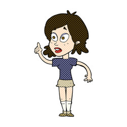 Asking Cartoon Comic Question Woman Vector Images (over 160)