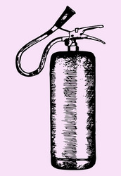 How To Draw A Fire Extinguisher