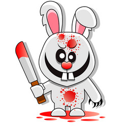 Dead Rabbit Clipart Coloring