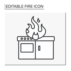 Kitchen Fire Vector Images (over 27,000)