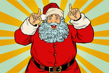 Santa Claus Pointing Vector Images (over 1,000)