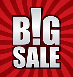 Big sale banner design template up to 50 off Vector Image