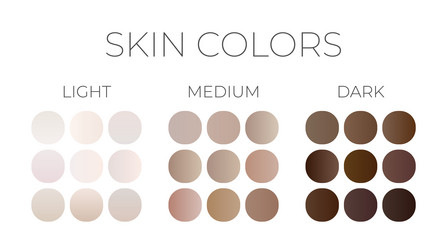 Pale Skin Color Palette