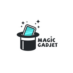 Pocket gadget logo Royalty Free Vector Image - VectorStock