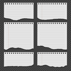 Notebook Paper Ripped Vector Images (over 1,900)
