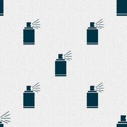 Graffiti spray can sign icon aerosol paint symbol Vector Image