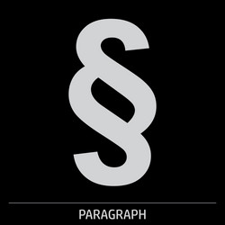 Paragraph Symbol Section Vector Images (over 130)