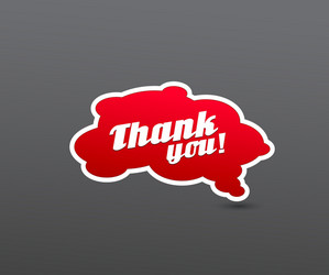Thank You Red Vector Images (over 5,900)