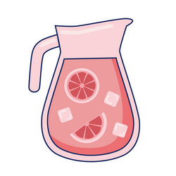 Glass of Pink Lemonade Vector Images (over 250)
