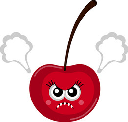 Cherry Cartoon Angry Vector Images (over 170)