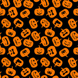 Seamless halloween background Royalty Free Vector Image