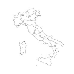 Italy Map Grey Vector Images (over 280)