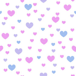 Blue heart pattern design background Royalty Free Vector