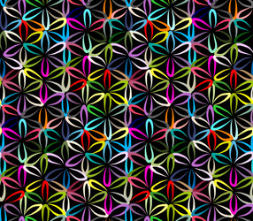 Flower of life sketch for your design Royalty Free Vector