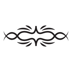 Decorative line ornament element Royalty Free Vector Image