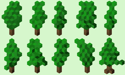 Cubic Trees Vector Images (73)