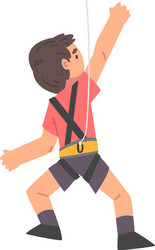 Kids Rock Climbing Cartoon Vector Images (over 230)