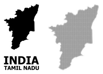 Tamil Nadu Map Vector Images (over 270)