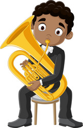 Trombone Cartoon Vector Images (over 630)