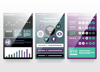 Ui design Royalty Free Vector Image - VectorStock