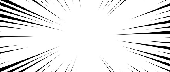 Red Radial Dotted Comic Background Speed Lines Vector Image
