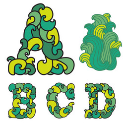 Alphabet letters Royalty Free Vector Image - VectorStock