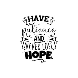 Patience Posters Vector Images (over 230)