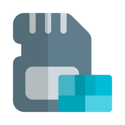 Sd card firewall for protecting data Royalty Free Vector