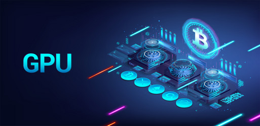 Gpu Card Outline Royalty Free Vector Image Vectorstock