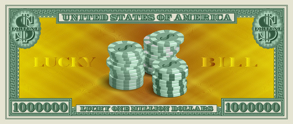 Million Dollar Bill Vector Images (over 1,100)