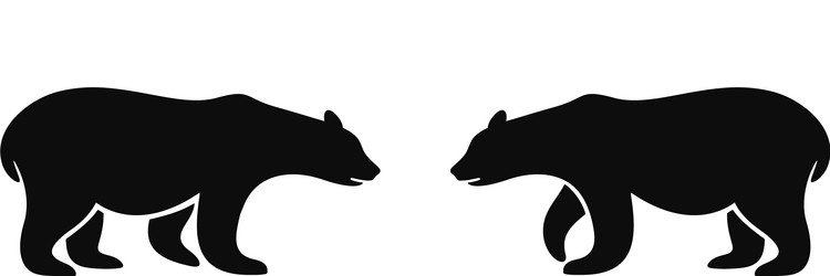 White bear Royalty Free Vector Image - VectorStock