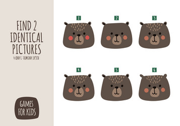 Cartoon style games for kids Royalty Free Vector Image