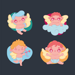 Baby Angels Vector Images (over 9,100)