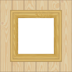 Wooden frames Royalty Free Vector Image - VectorStock