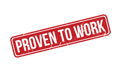 Clinically proven rubber stamp seal Royalty Free Vector