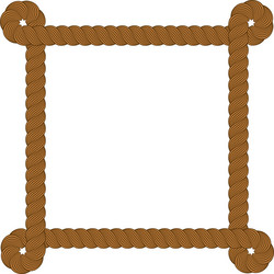 Rope Border Rectangle Vector Images (over 410)