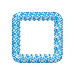 Lollipop blue frame Royalty Free Vector Image - VectorStock