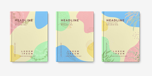 Book cover Royalty Free Vector Image - VectorStock