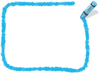 Blue Color Crayon Vector Images (over 3,100)
