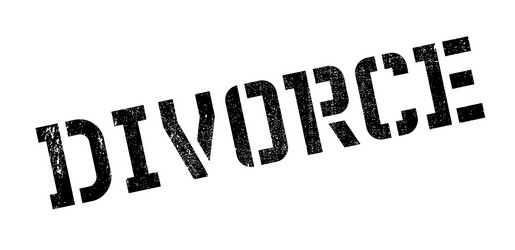 Divorce rubber stamp Royalty Free Vector Image