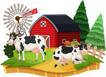 Cowshed Clipart