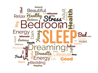 Cloud Sleep Word Vector Images (over 240)