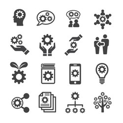 Knowledge icon Royalty Free Vector Image - VectorStock