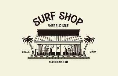 Surf Shop Signs Vector Images (over 640)